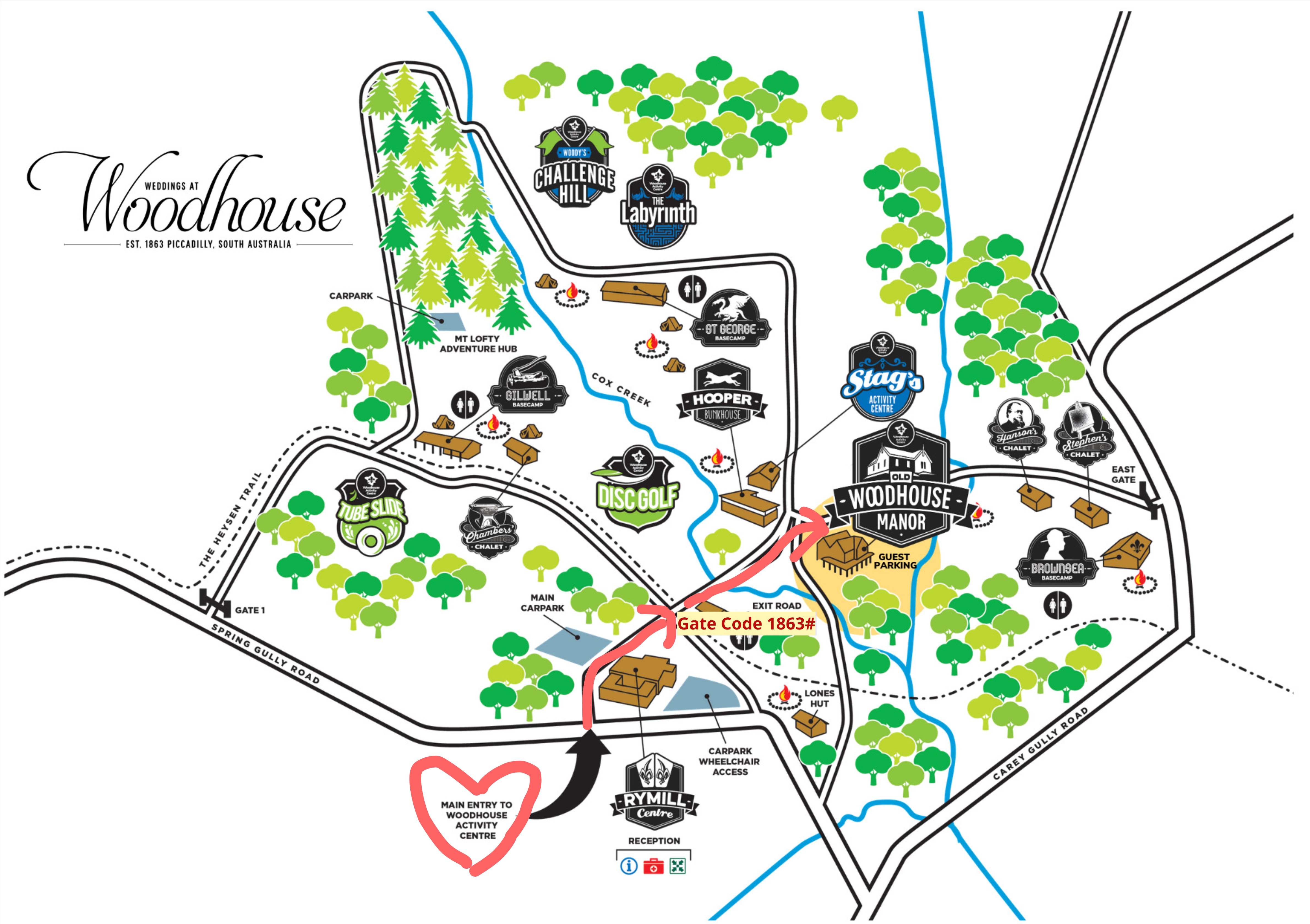 Info & Rules | Calvin & River Wedding